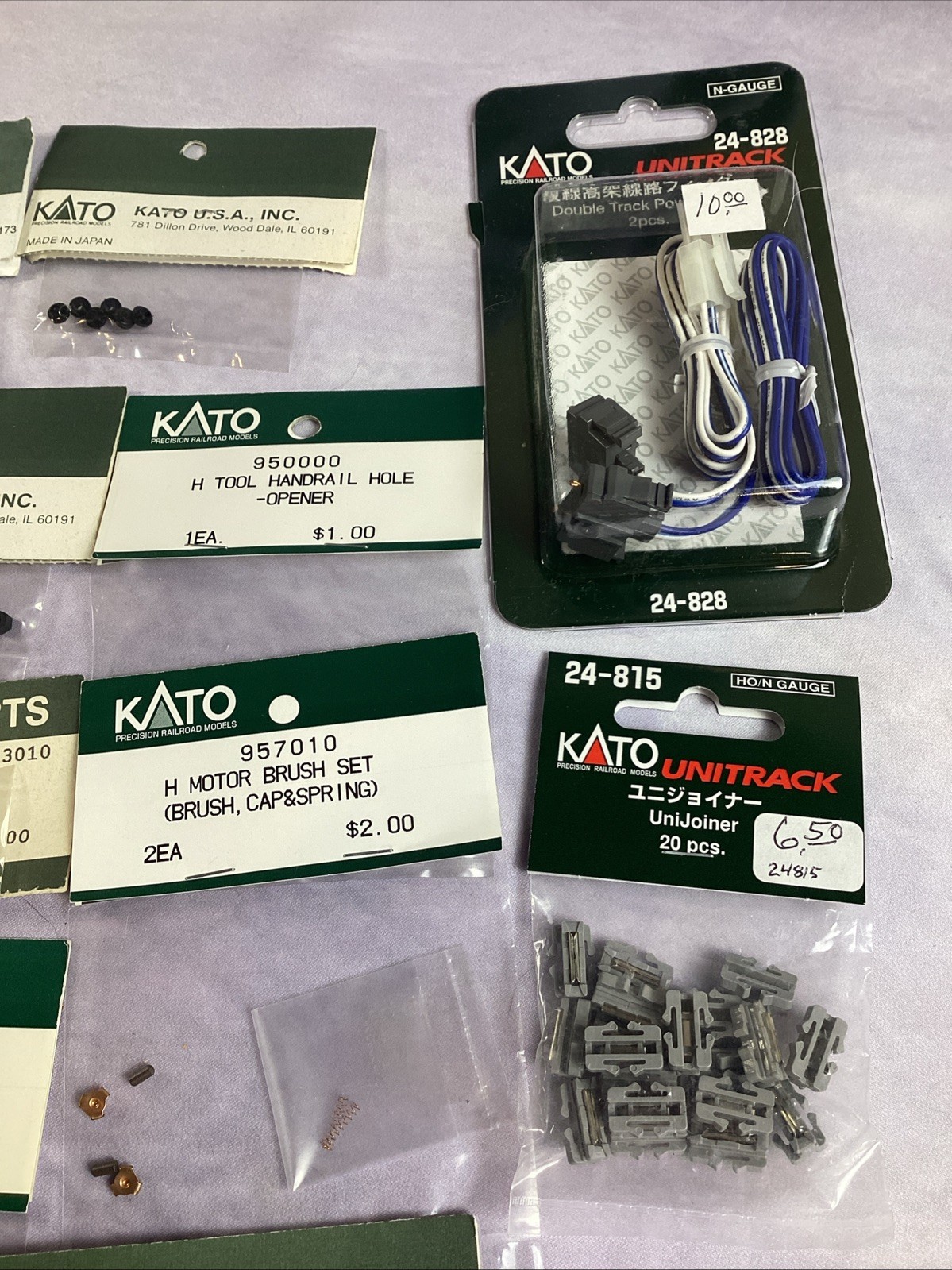 LOT of 14 HO Scale KATO Accessories & Assorted Pieces | eBay