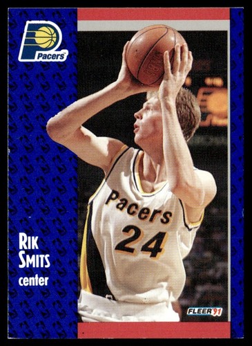 1991-92 Fleer Rik Smits Indiana Pacers #86 | eBay