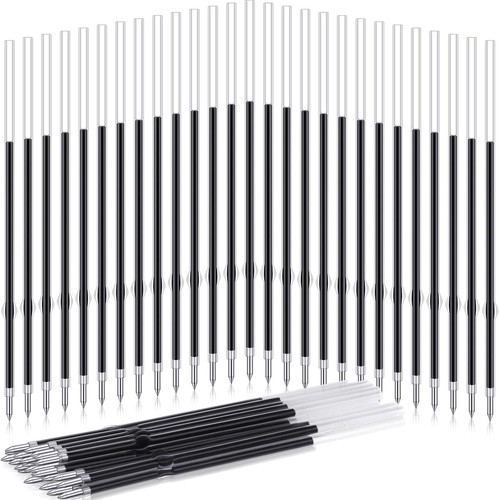 Outus 60PCS 0.7mm Blue Retractable Pen Refills 4.2" Bulk School Office ...