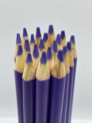 (20) Crayola Colored Pencils (purple heart) BULK | eBay