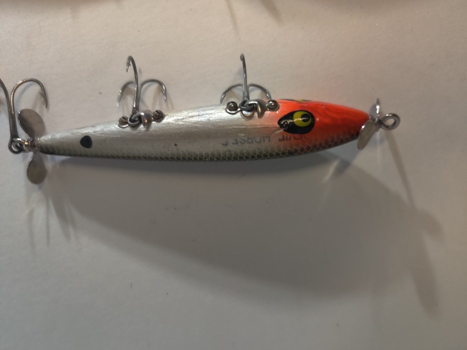 Vintage Smithwick Devils Horse Wooden Fishing Lure | eBay