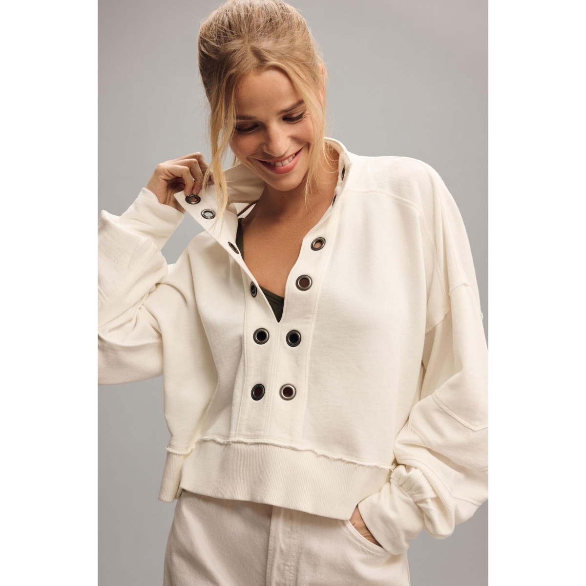 Popover Blouse Definition Pure Silk V Neck Popover Blouse