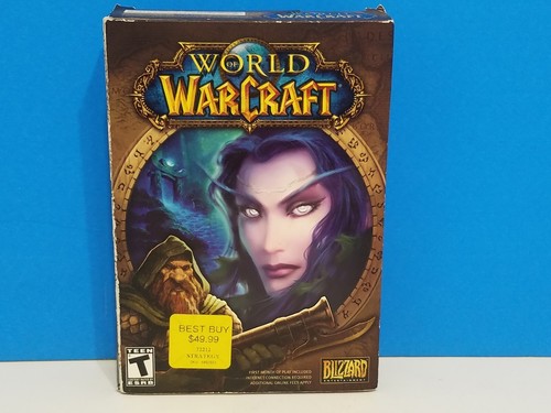 Used World of Warcraft PC MAC cd-rom - 2004 x4 Disc COMPLETE EXCELLENT CONDITION | eBay