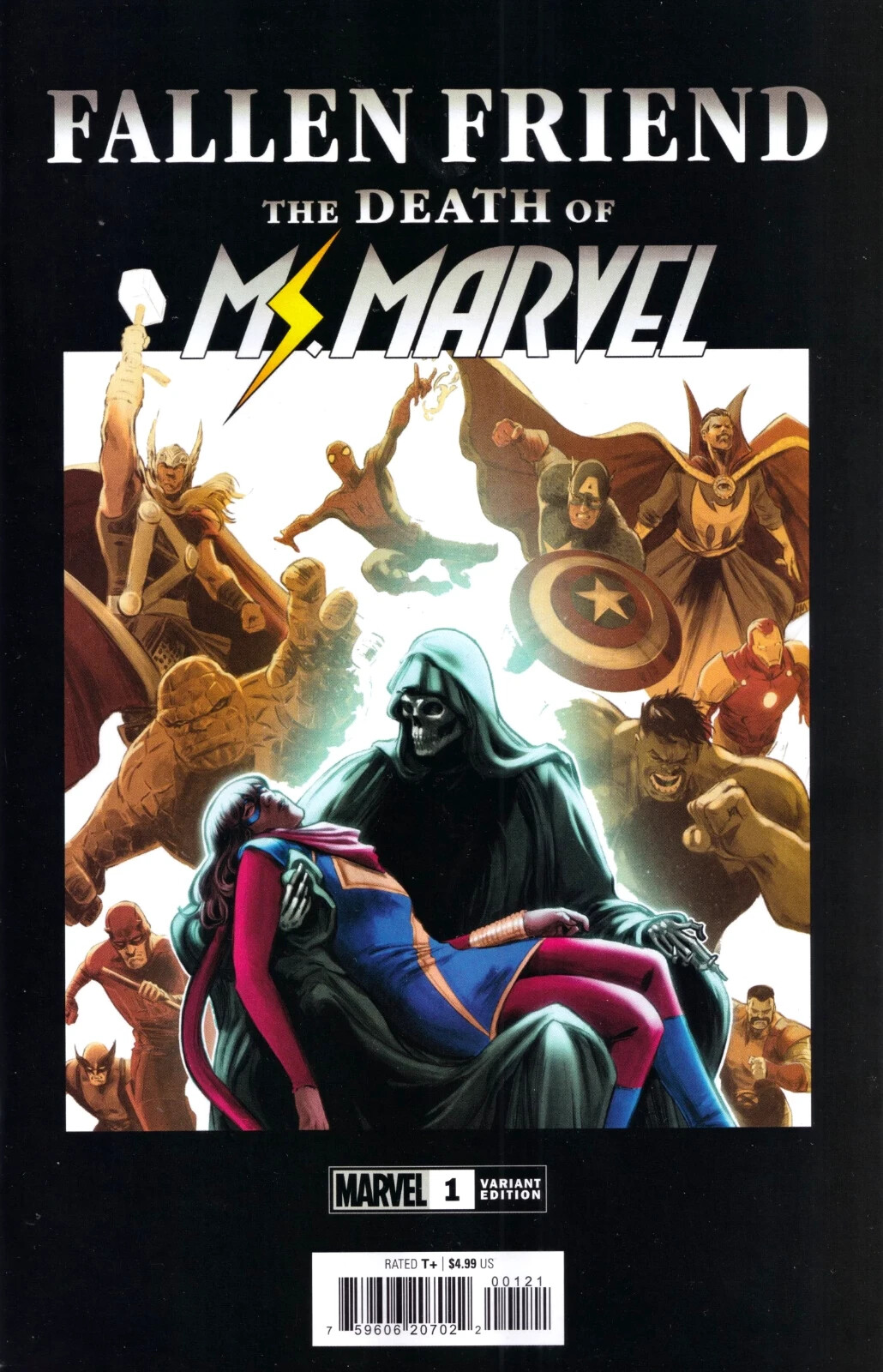 FALLEN FRIEND: THE DEATH OF MS. MARVEL #1 (CARMEN CARNERO VARIANT) ~ Marvel ~ NM | eBay