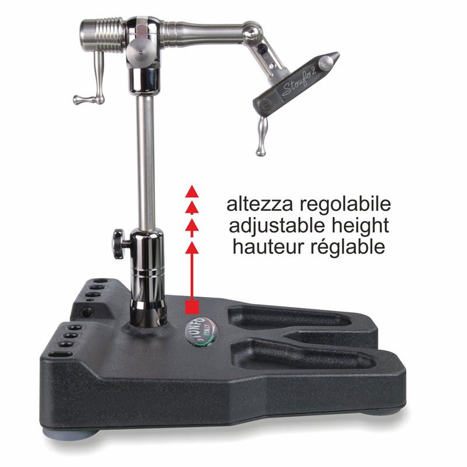 STONFO ELITE VISE - Fly Tying 360 Rotary Vise w/ Pedestal Base BRAND ...