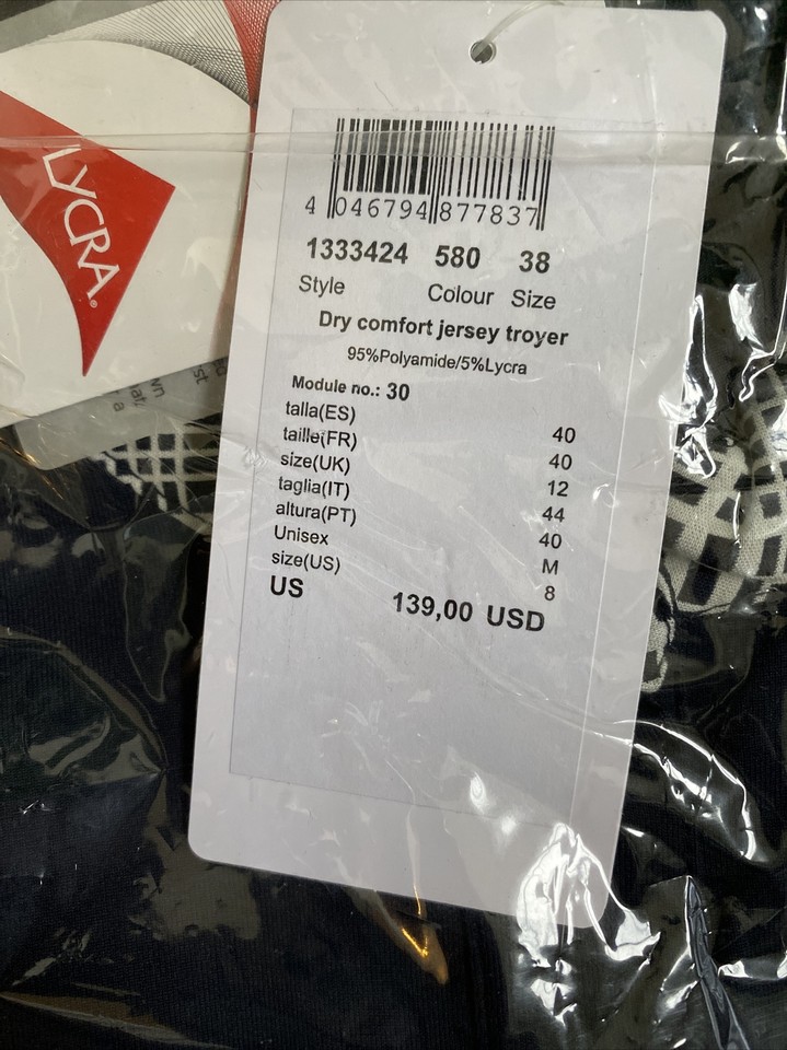 NWT GOLFINO Ladies Dry Comfort Jersey Troyer 1333424 580 Sz 4 6 8 NEW ...