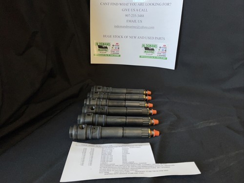 REBUILT 6140 LUGGER INJECTORS KOMATSU 6212-11-3301 L6140@ 600 HP W ...