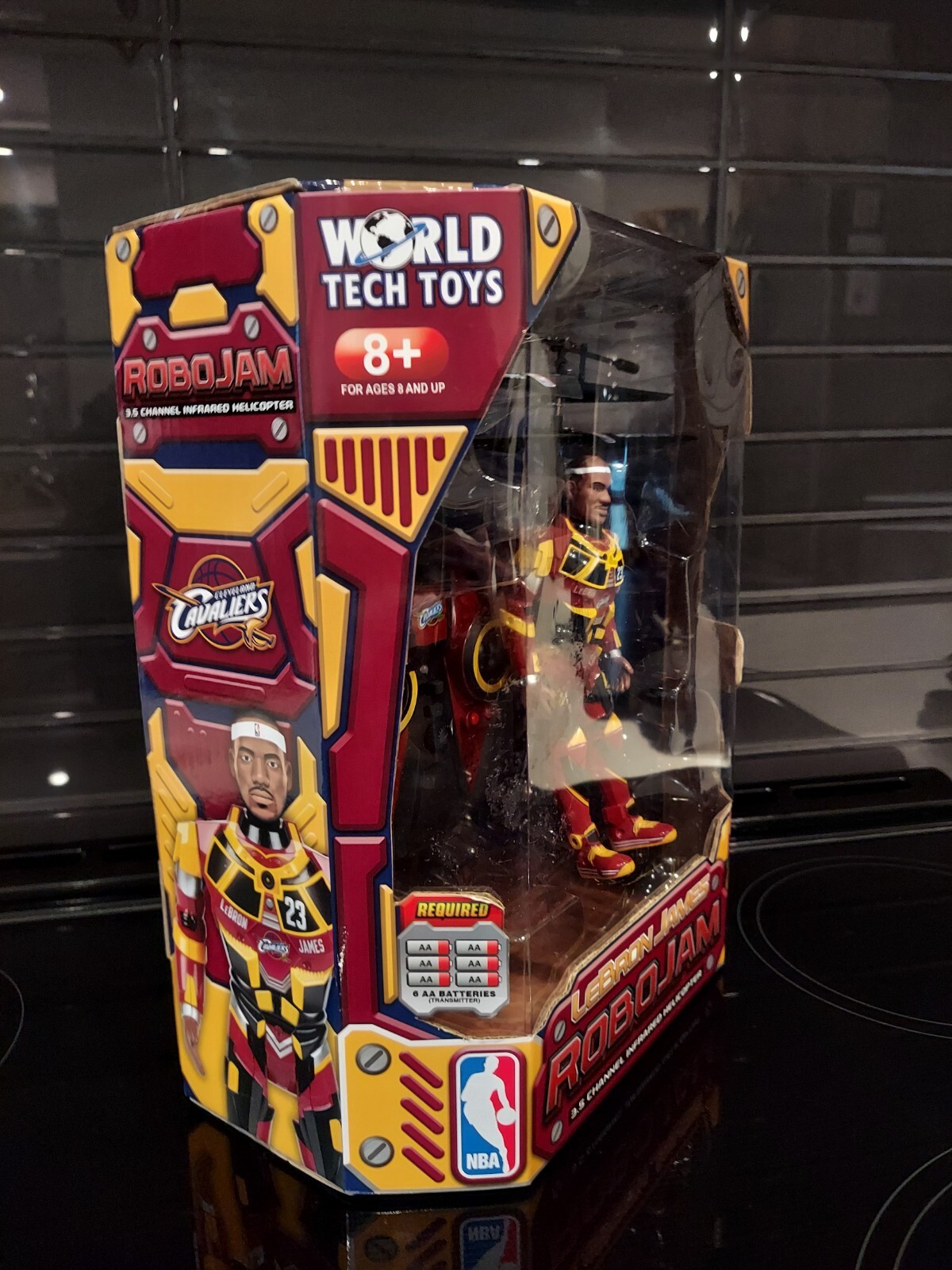 World Tech Toys 35983 NBA RoboJam Lebron James 3.5ch IR Helicopter for ...