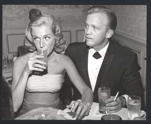 1962 GARY CROSBY & WIFE BARBARA Vintage Original Photo ADAM-12 GIRL ...