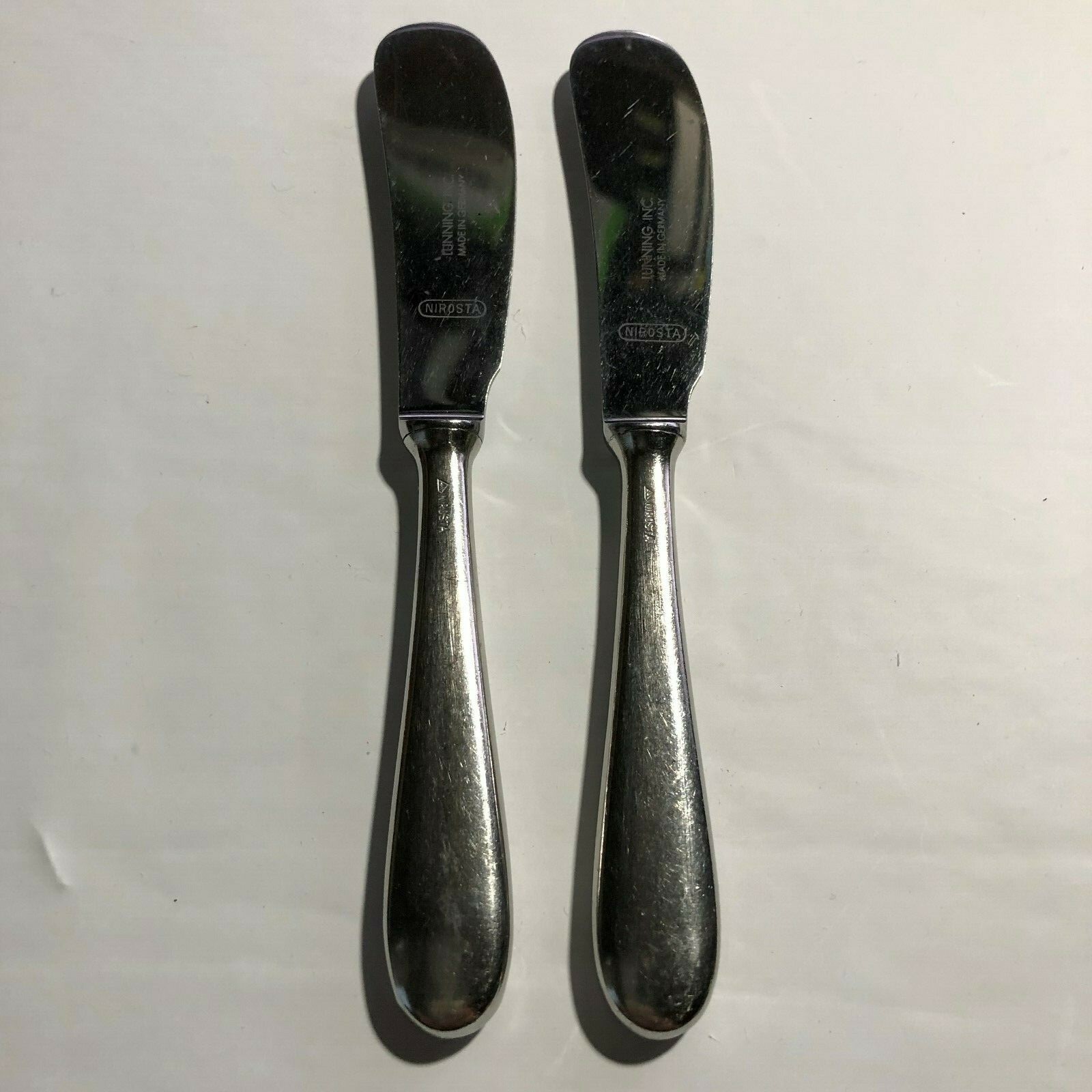 Lunning MOSELLE Stainless Flatware Nirosta Germany RARE | eBay