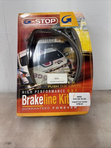 Goodridge G-Stop 26052 SS Braided Brake Lines Kit for Mitsubishi Lancer ...