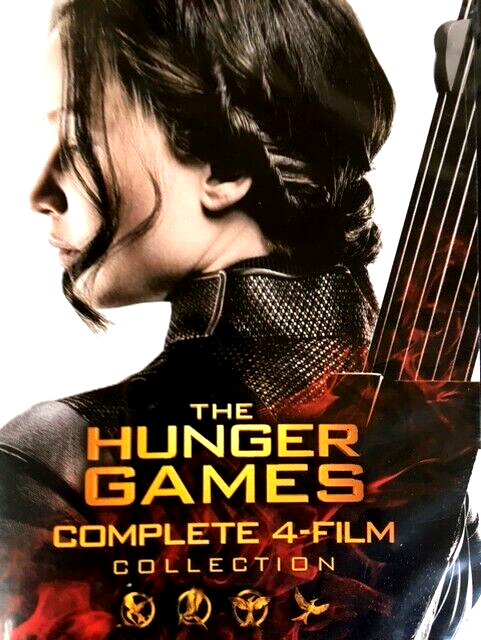 THE HUNGER GAMES 2012-2015 COMPLETE 4 FILM COLLECTION (8 DVDs) W ...