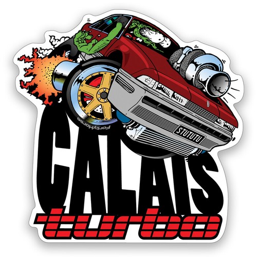 Holden Vinyl Stickers - VL Turbo Calais Maroon | eBay