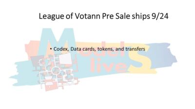 Warhammer 40k League of Votann Codex Datacards tokens transfer 9/24 | eBay