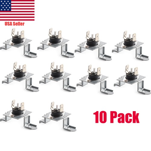 10 Pack Dryer High Limit Thermostat, for LG Brand, AP4457603 ...