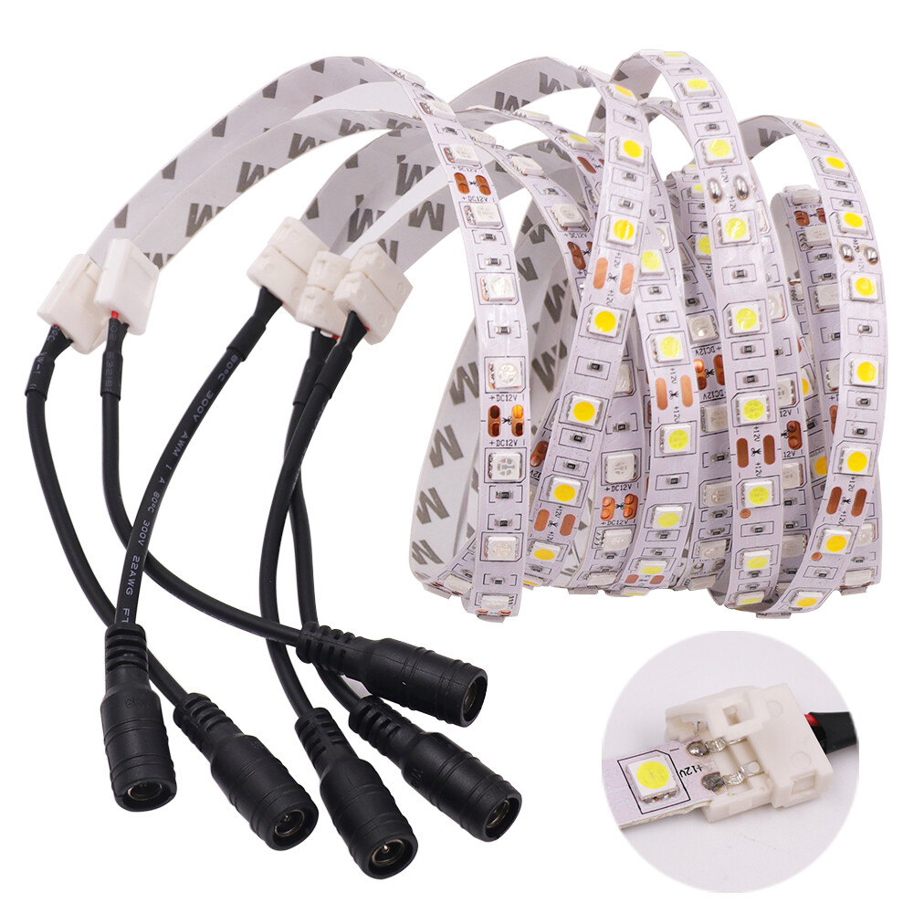 DC 12V Led Strip Light 1m 2m 3m 4m 5m Flexible TV Backlight Lighting ...