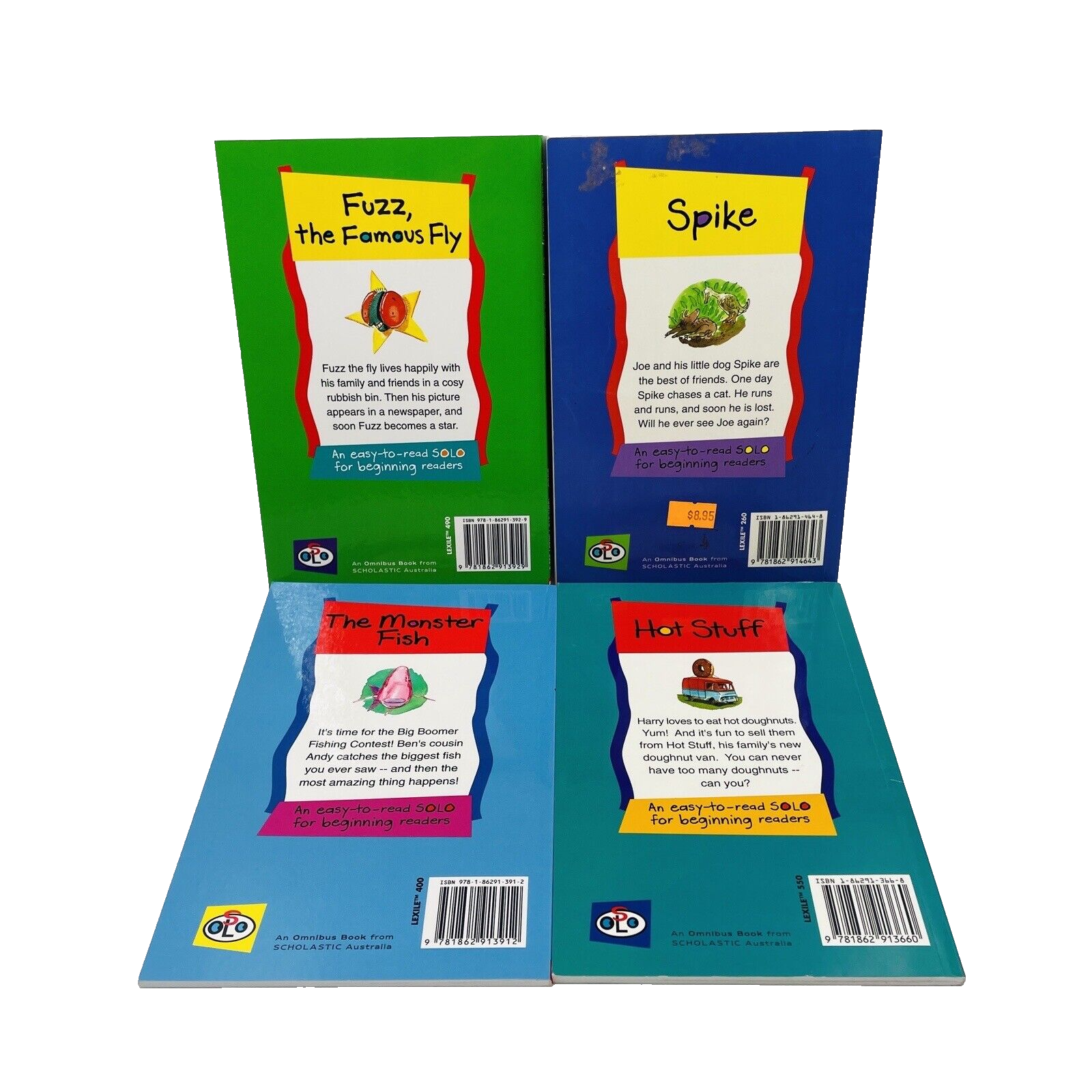 4 x Solo Readers Paperback Books Australian Children's Early/Beginner ...