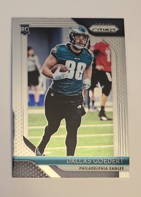 2018 Panini Prizm Dallas Goedert Rookie Card RC #299 Philadelphia ...