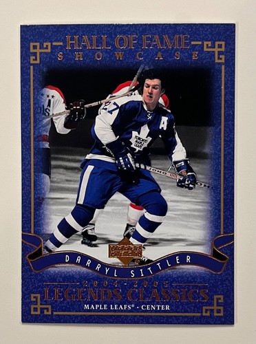 Darryl Sittler 2004-05 Upper Deck Legends Classics #86 NM | eBay