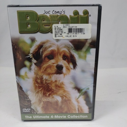 BRAND NEW - Benji - The Ultimate 4-Movie Collection (DVD) 683904451446 ...