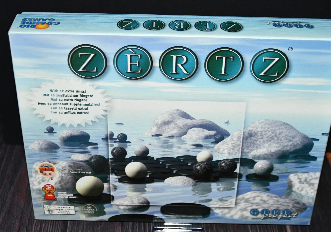 Zertz Board Game GIPF Project Abstract Strategy 1999 Out of Print VG+ ...