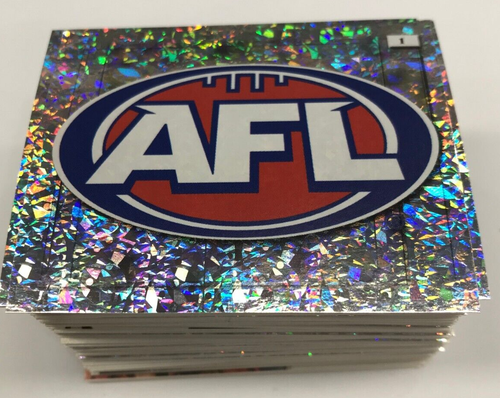 Popular--2001 Select AFL Collectible Stickers Full Stickers Base Set ...