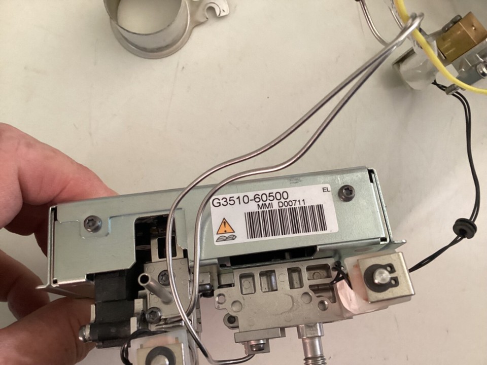 Agilent 7890 MMI inlet with EPC G3501-60500 and Cyro cooling valves ...