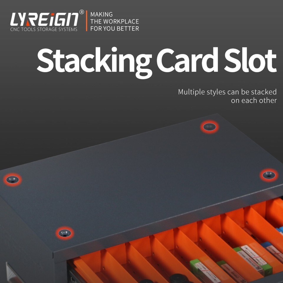 Stackable Metal 5 Drawer Cabinet Box for Small Tool Parts and End DIY ...