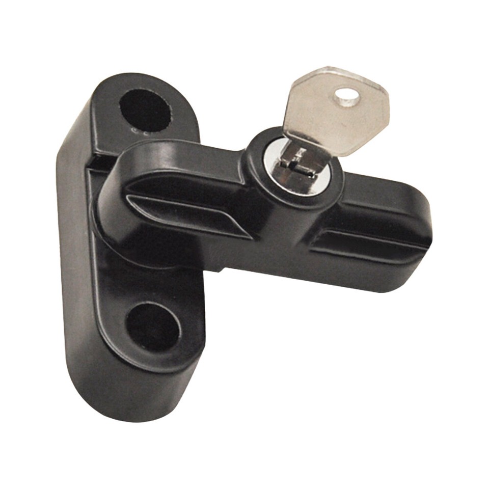 Window Door Sash Jammer Key Locking Premium PVC-Frame Lock Security Arm ...