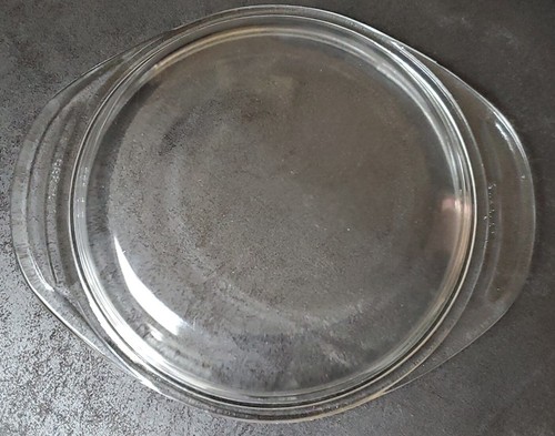 Pyrex LID ONLY #682-C Clear Glass W/ Tab Handles for 1 QT Casserole ...