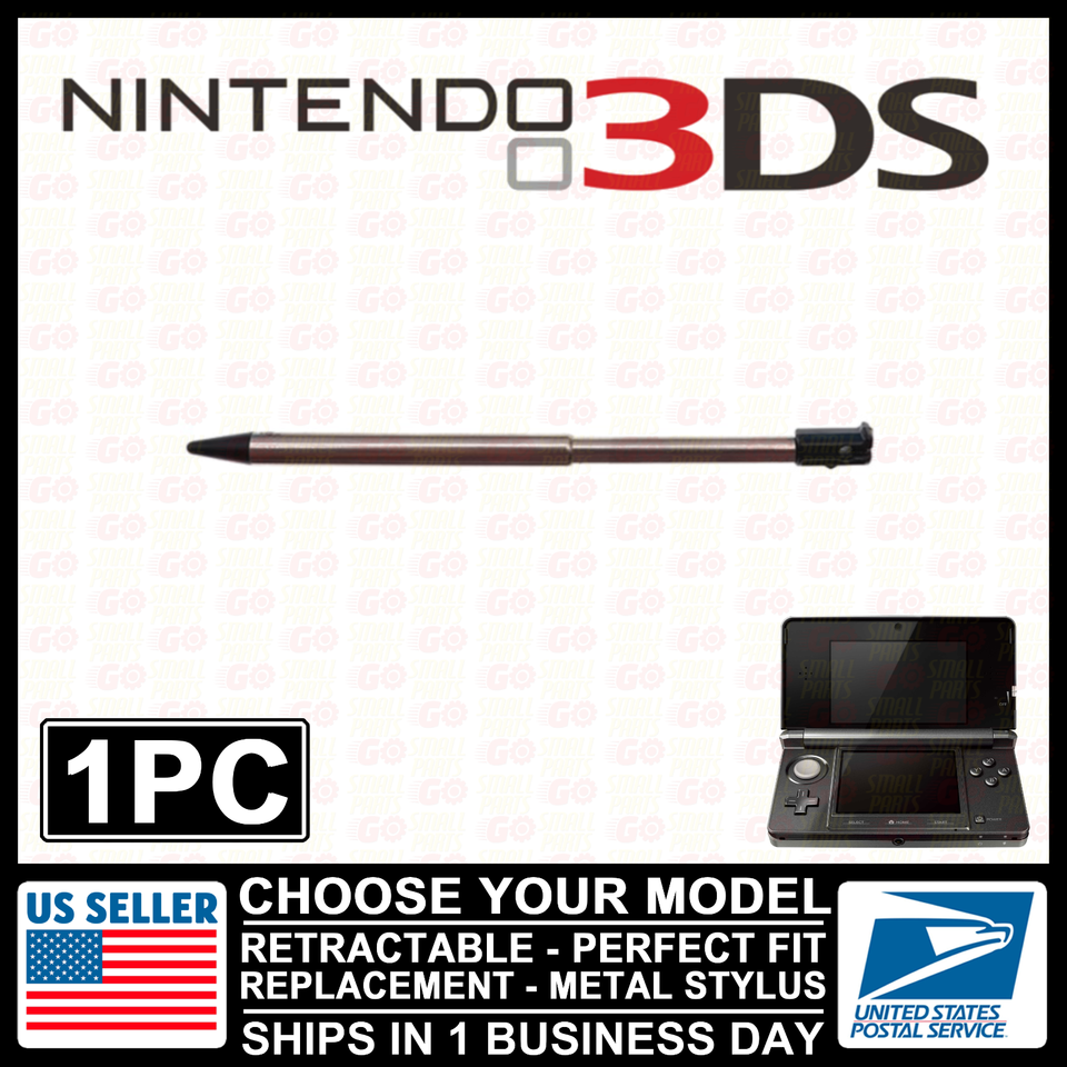 Metal Retractable Stylus For Nintendo NEW/3DS/2DS/DSi/XL/DS/Lite/LL ...
