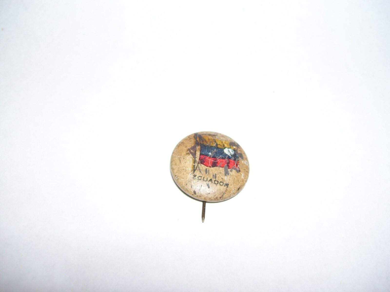 Antique Equador Pinback Button | eBay