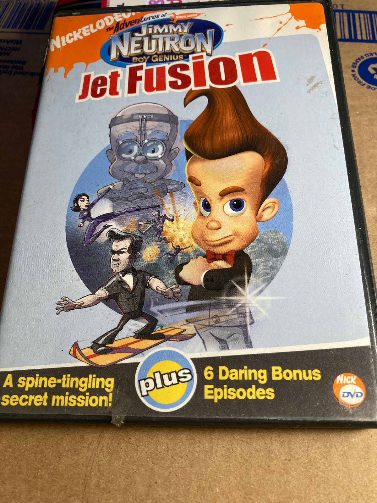 Jimmy Neutron Jet Fusion Dvd