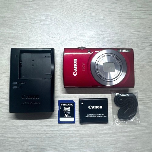 Canon IXY 180 Compact Digital Camera Excellent Condition with 16GB SD ...