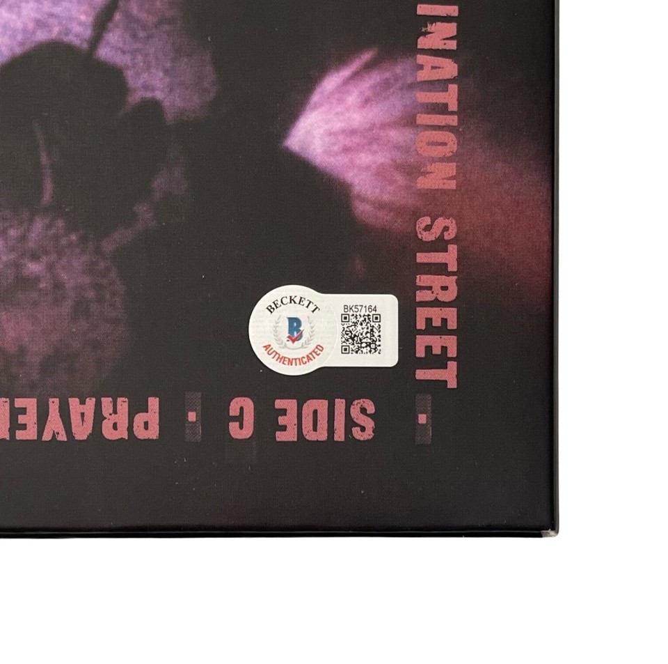 ROBERT SMITH SIGNED THE CURE DISINTEGRATION VINYL RECORD BECKETT ...