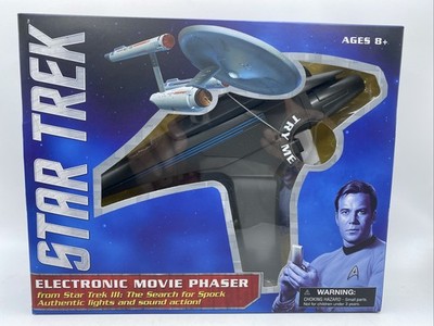 Star Trek III The Search For Spock ELECTRONIC MOVIE PHASER Art Asylum ...