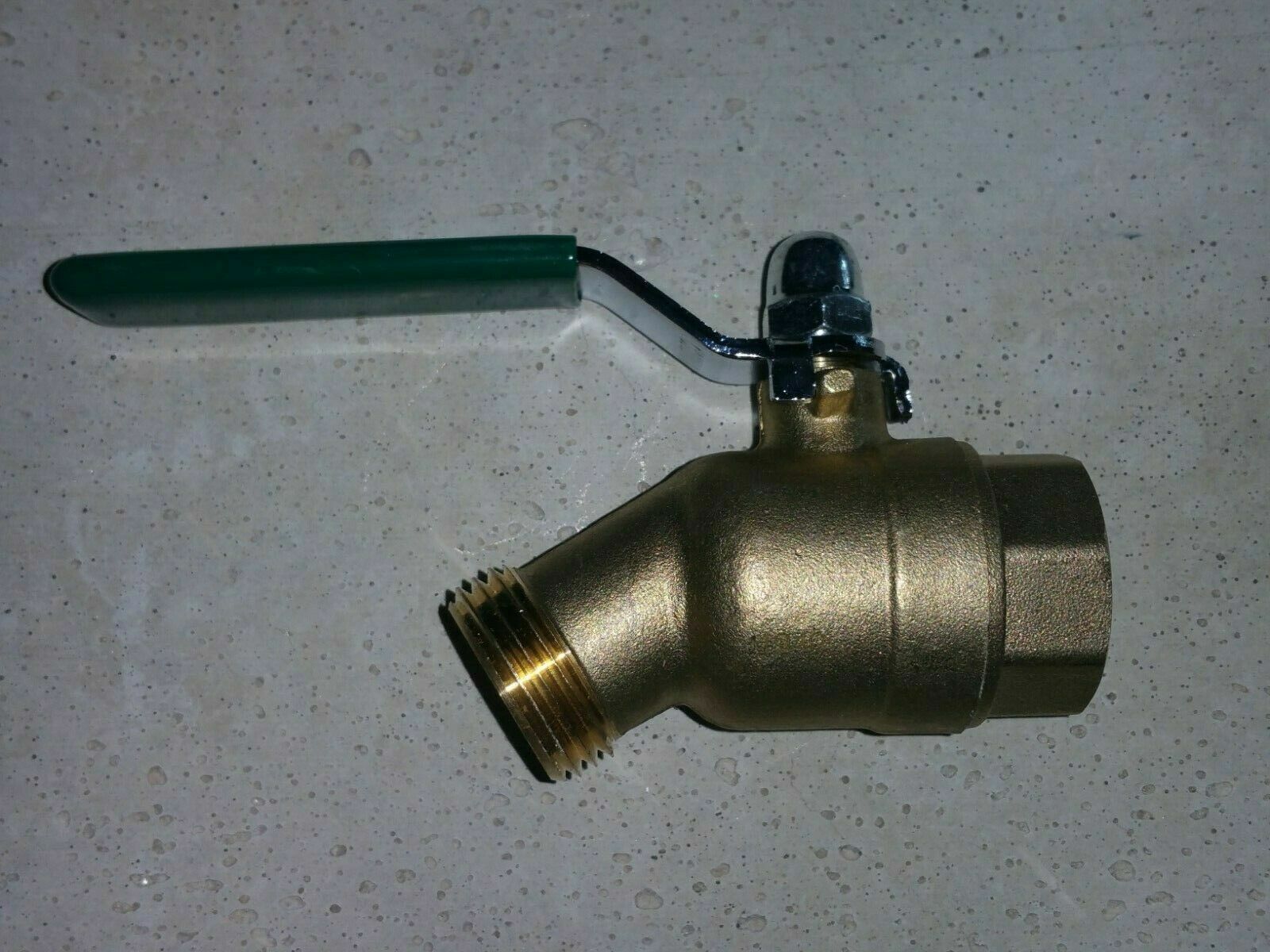 3/4 FIP Female Threaded Full Port Ball Valve Lever Handle Hose Bibb 4 ...