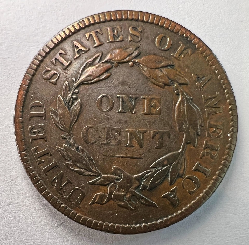 1835 Coronet Head Large Cent 1c US Coin C110 | eBay