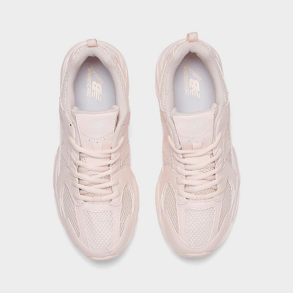 New Balance 530 Pink Sugar,Triple Pink,Silver Youth GS 4Y-7Y Fit Women ...