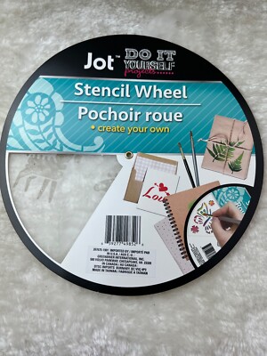 Jot Do It Yourself Stencil Wheel WRITTEN NUMBERS NEW | eBay