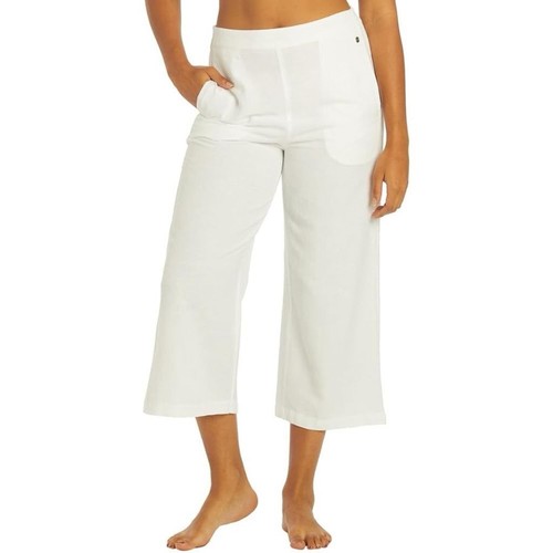Roxy Women's Wide-Leg Pull-On Pants White Size S Casual Summer | eBay