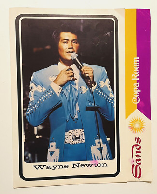 Vintage 1970s MENU - COPA ROOM Sands Casino Hotel Las Vegas WAYNE ...