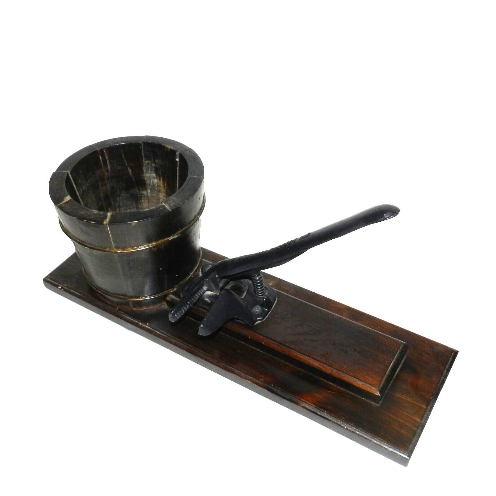 Vintage White Mountain Freezer, Inc. Nut Cracker with Wood Bow. Made in ...