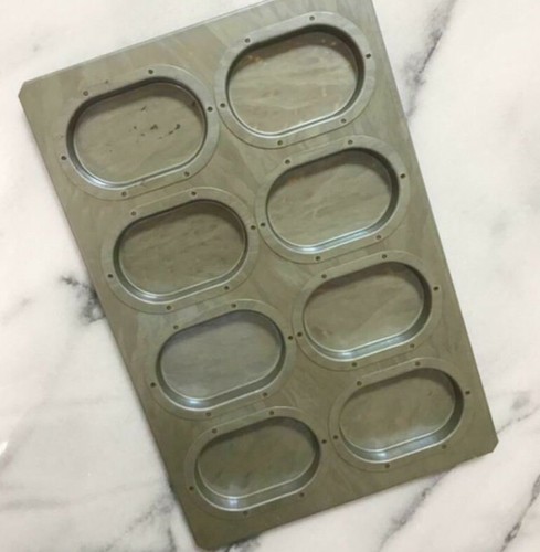 Chiyoda metal dacquoise mold 8P Baking sheet oven made in Japan Free ...