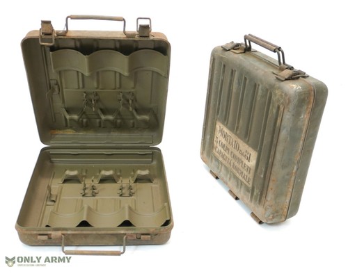 Italian Army Metal Grenade Box Storage Case Container with Handles ...
