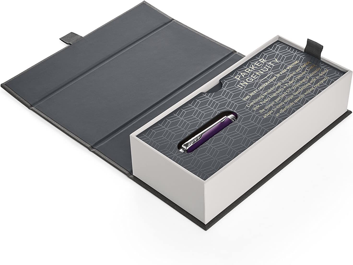 Parker Ingenuity 5th Technology Pen, Medium Point with Black Ink Refill ...