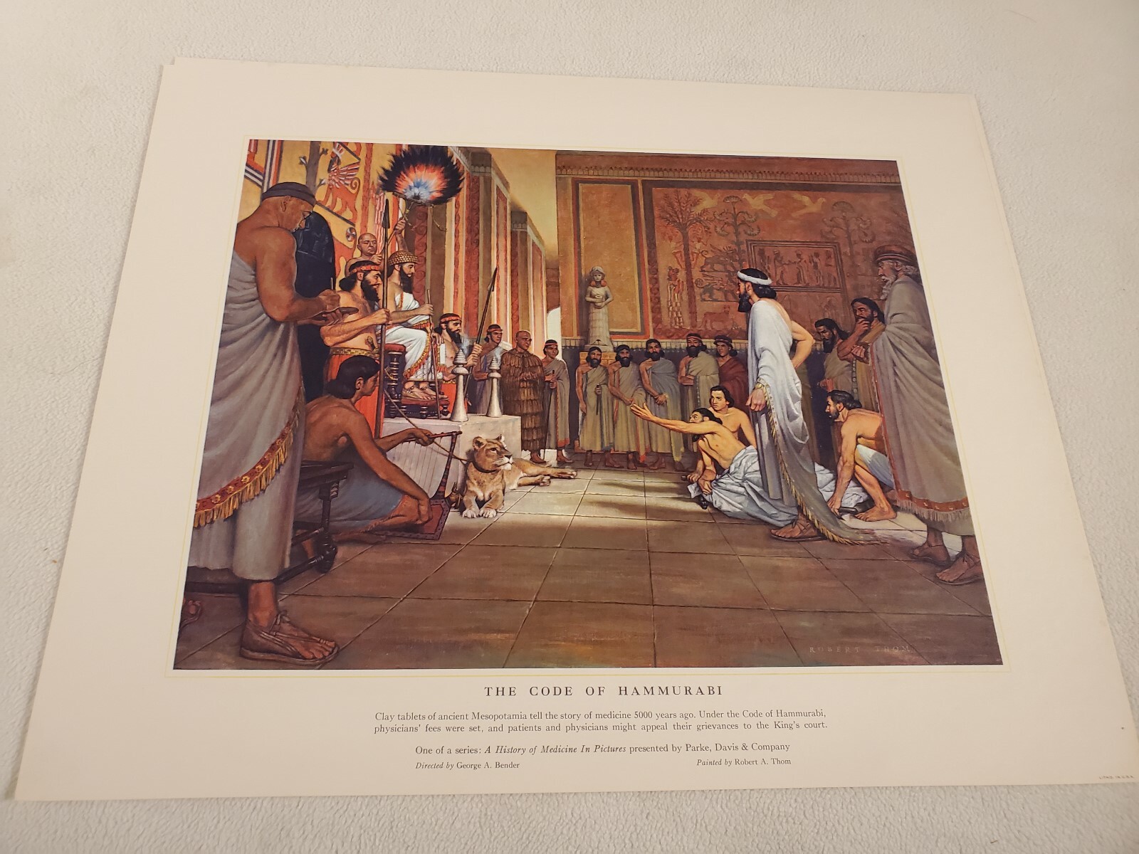 1957 A History Of Medicine In Pictures Series 1 of 6 ~ 6 Prints By ...