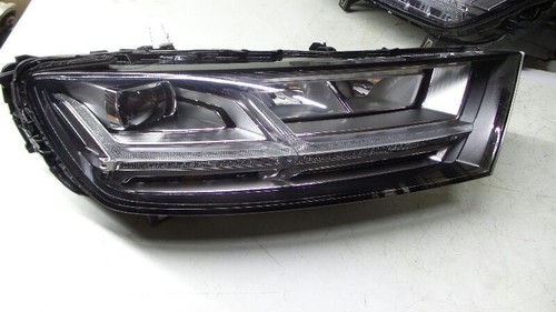 17 18 19 AUDI Q7 RIGHT FRONT HEADLAMP ASSEMBLY LED PART # 4M0 941 034 B ...
