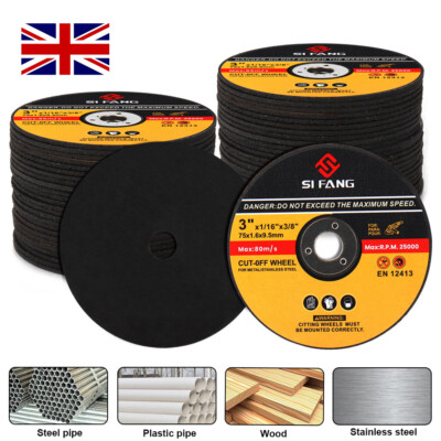 3inch 75mm Metal Cutting Discs for Stainless Steel Slitting Disc Cut ...