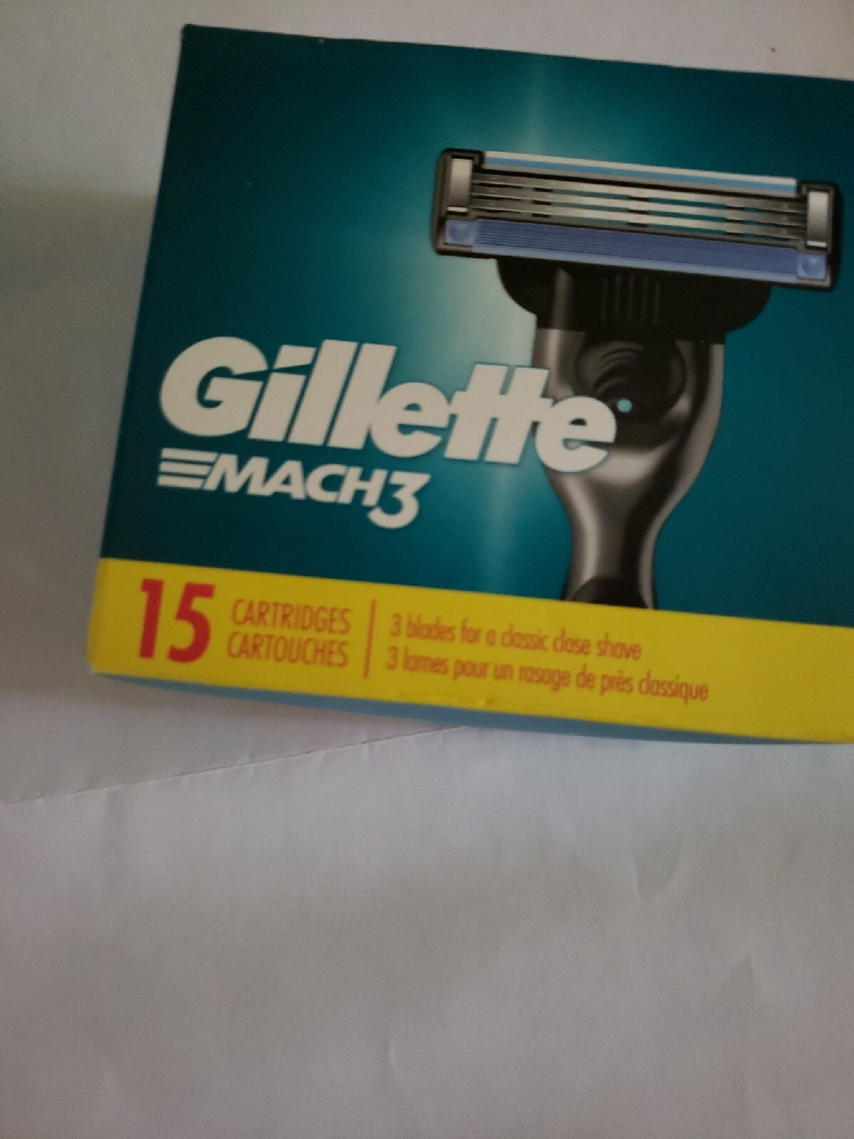 Gillette Mach3 Men's Razor Blade Refills - 15 Count for sale online | eBay